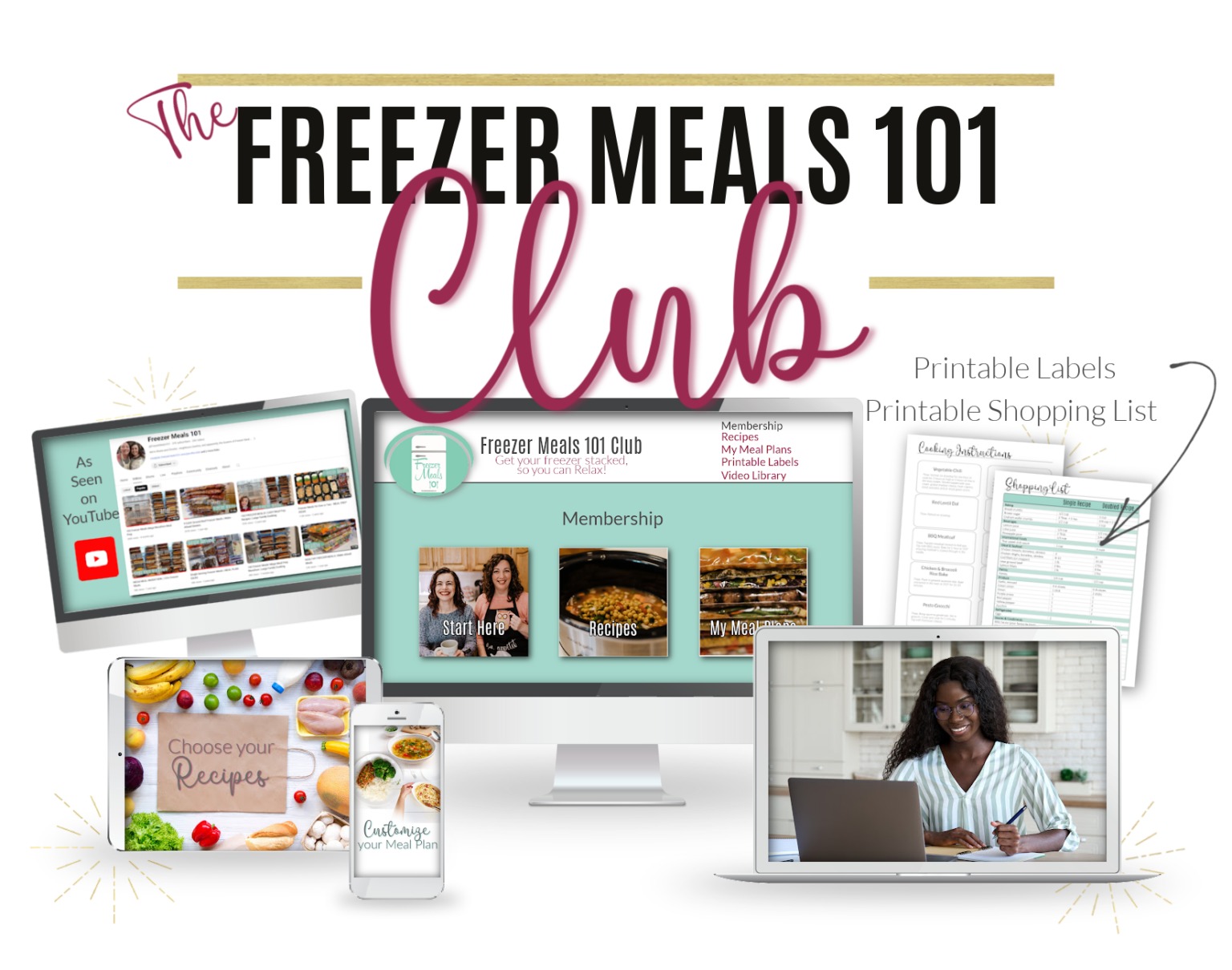 Join the Club - Freezer Meals 101 Club